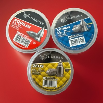 Aquiles Harpex Slayer Pellets .22 Cal Hunting Airgun Slugs 3 Pack Variety Bundle | eBay