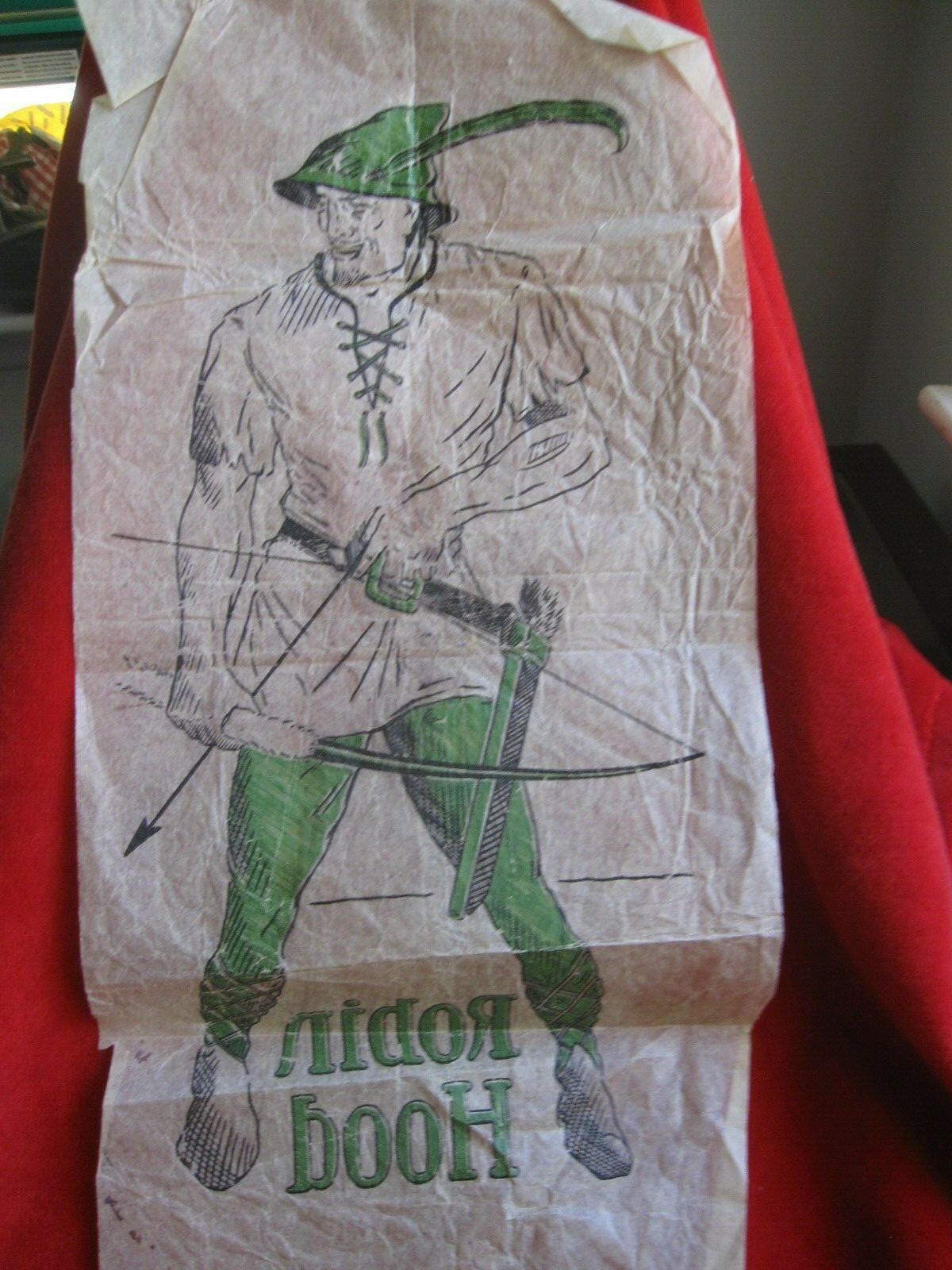 Vintage Single Paper Pattern Robin Hood | eBay
