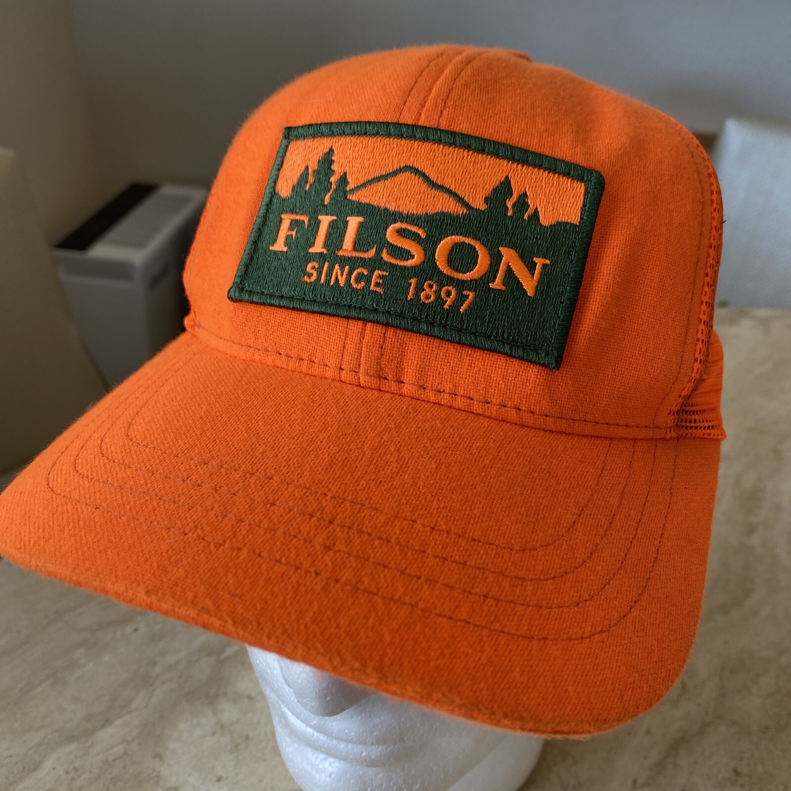 Filson Hunters Blaze Orange Hunting Hat Authentic Ori… - Gem
