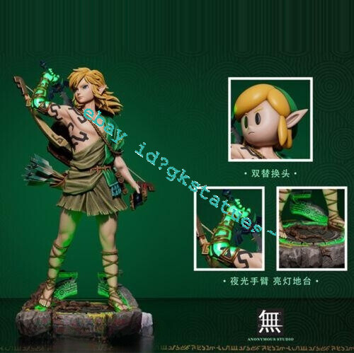 Anonymous studio Breath Of The Wild Link Resin Statue Led Light Pre ...