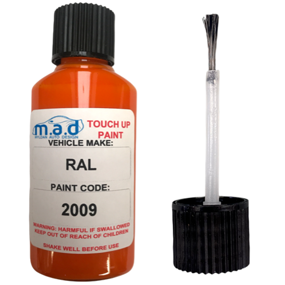 RAL 2009 Traffic Orange Touch Up Kit Repair Kit Paint With Brush ...