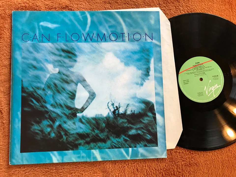 Can Flow Motion 1976 UK LP VIRGIN RE PROG/KRAUT ROCK late 70s reissue ...