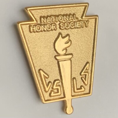 Official National Honor Society Gold Membership Pin | NHS | eBay