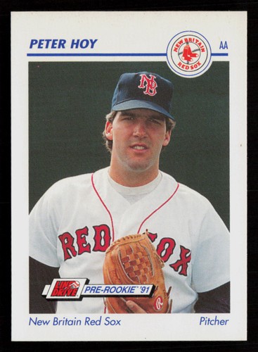 Peter Hoy 1991 Line Drive AA #464 New Britain Red Sox Baseball Card | eBay