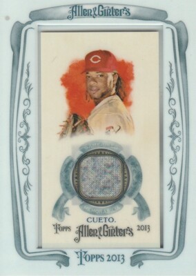 2013 Topps Allen and Ginter Framed Mini Relics #AGR-JC Johnny Cueto | eBay