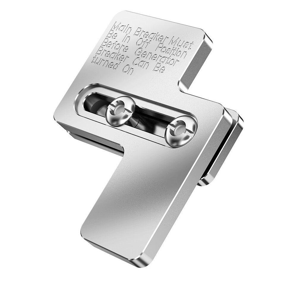 Generator Interlock Kit For Murray & Siemens 100 Amp Panel Interlock ...