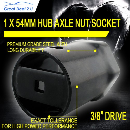 DRIVE AXLE NUT WHEEL BEARING SOCKET for Toyota Landcruiser Hilux Patrol ...