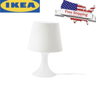 IKEA LAMPAN Table lamp white 11", Bedroom, Office, Living Room - New ...