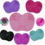 Red-Silicone Makeup Brush Cleaner Pad Washing Scrubber Board Cleaning ...