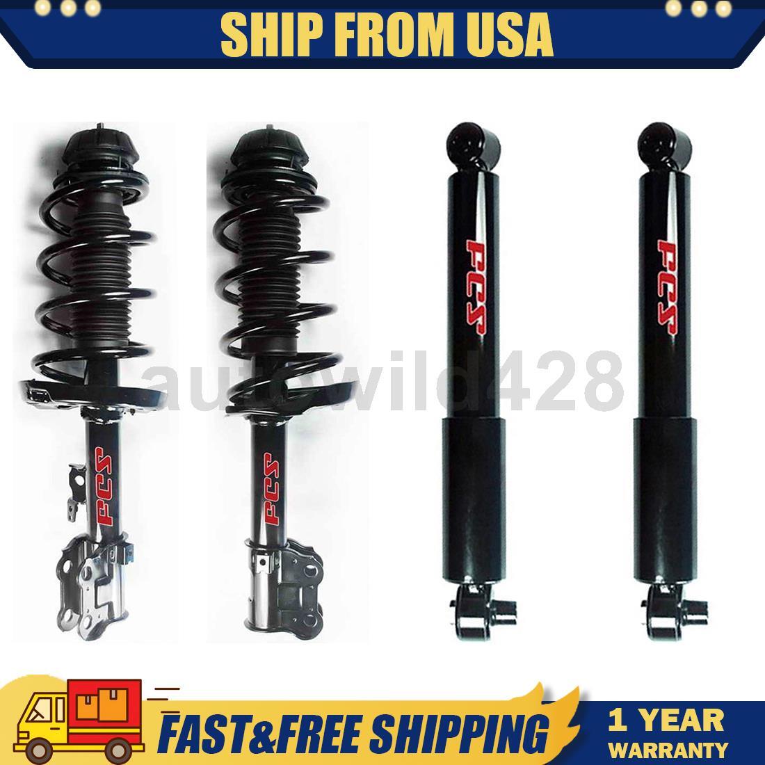 FCS Shock Absorber Struts Front Rear Set of 4PCS For Kia Soul 2012 2011 ...