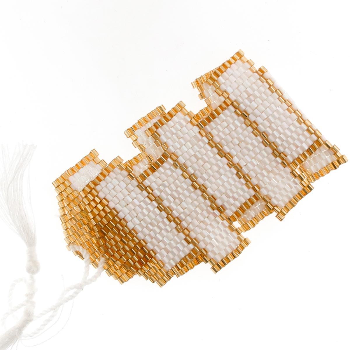 Choose Color,Patterned Drawstring Hand Beaded Beads Bracelet, 2" | eBay