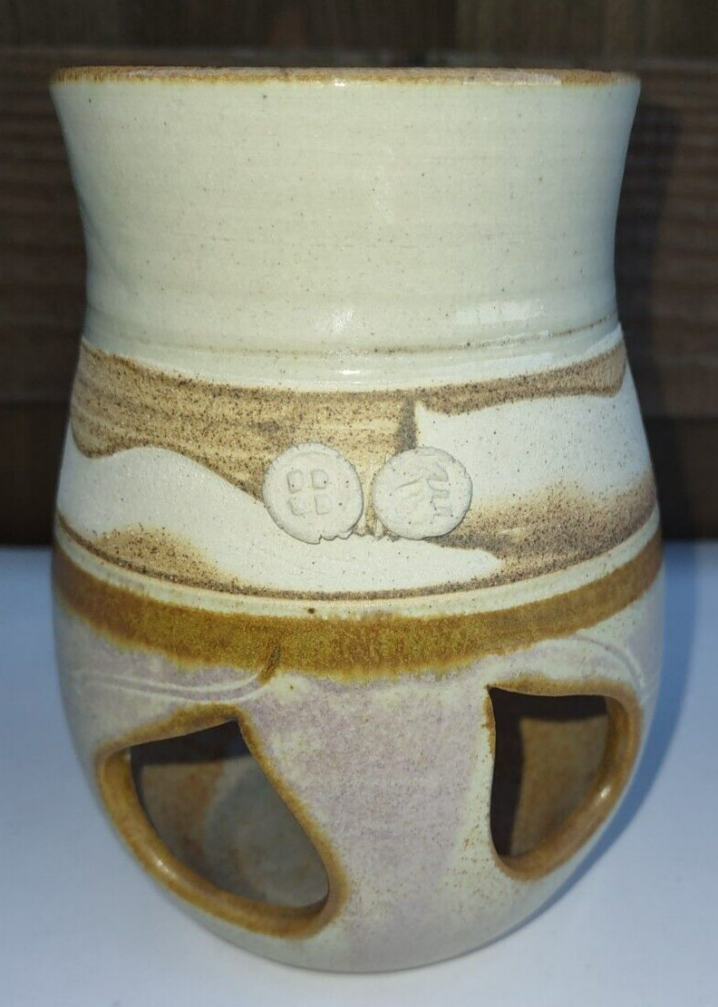 Joe Frank McKee Of Treehouse Pottery Art Pottery Candle Holder Height 5 ...