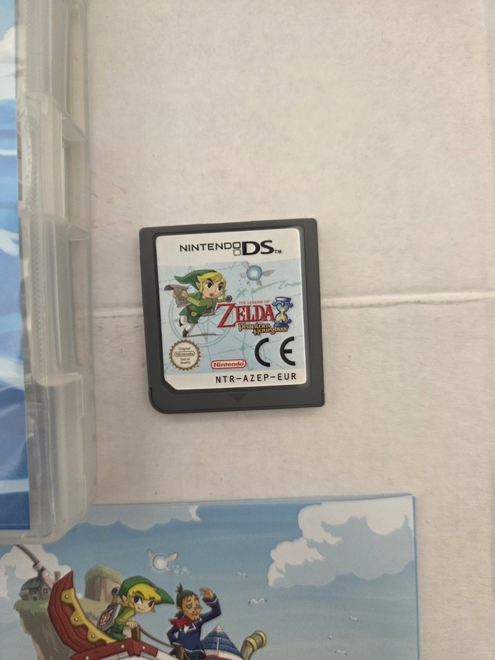 Nintendo Ds Zelda Phantom Hourglass boxed For Ds Dsi 2ds 3ds xl console ...