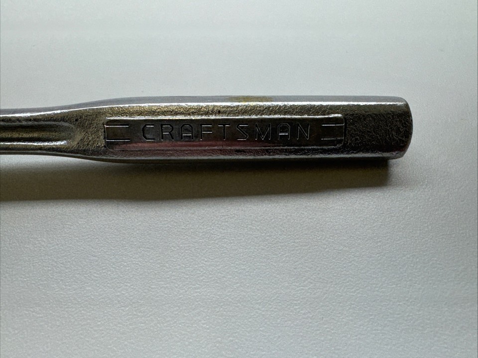 Nice -V- 42794 Vintage 11” long CRAFTSMAN Flex-Head Fine Tooth ⅜” Drive ...