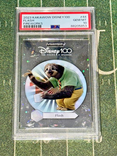 2023 Kakawow Phantom Disney Zootopia Flash /125 PSA 10 POP 4 EXTREME ...