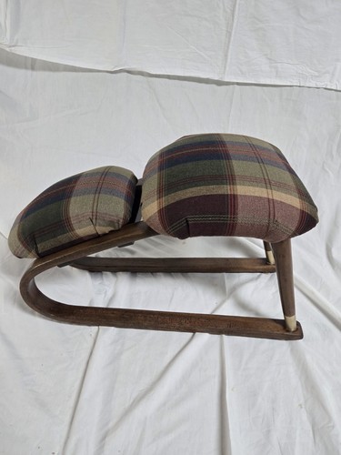 Vintage MCM Shoe Store Fitting Stool Man Cave Retirement Foot Rest ...