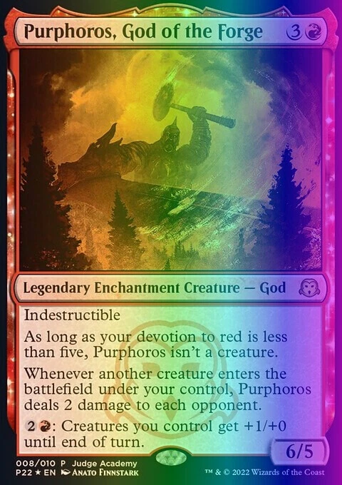 Purphoros God Of The Forge Foil