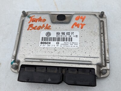 04 VW BEETLE 1.8 Turbo MT MTX 06A906032PT ECU ECM ENGINE COMPUTER ...