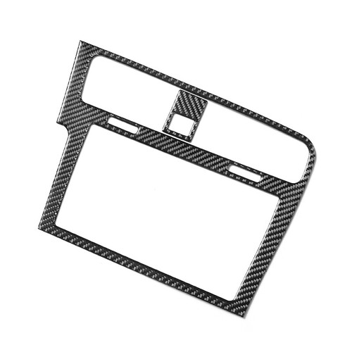 For VW Golf MK7 2014-2019 Carbon Fiber GPS Navigation Panel Cover Trim ...