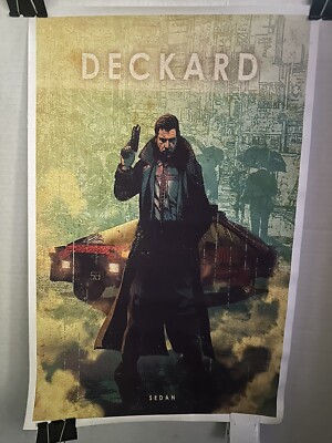 Blade Runner 2049 Deckard Movie Canvas Poster 12x18” UNFRAMED | eBay