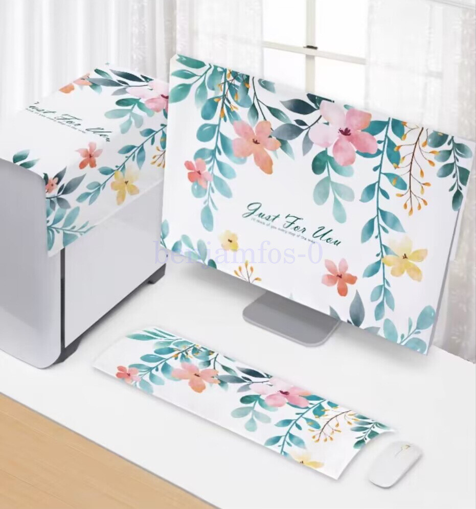 SALE 3PCS Dust Cover Desktop Monitor Computer PC Dustproof Case ...