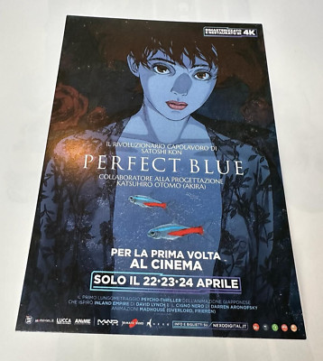 PERFECT BLUE FILM ANIME MINI POSTER LOCANDINA 21 X 15 CM 2024 | eBay