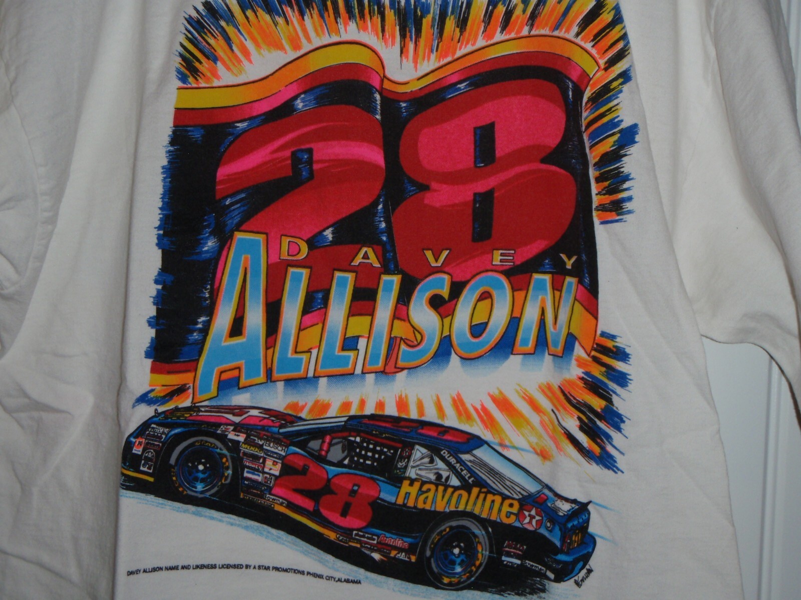 Vintage 1993 NASCAR No. 28 Havoline sponsored Davey A… - Gem