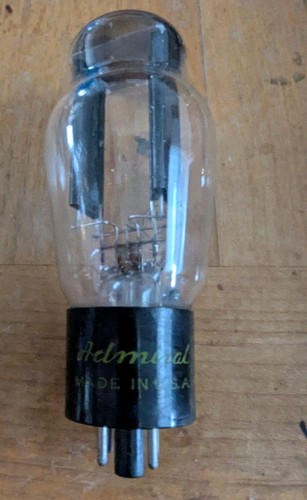 Admiral 5U4 Rectifier Tube, Vintage Door Knob Style. Tested | eBay