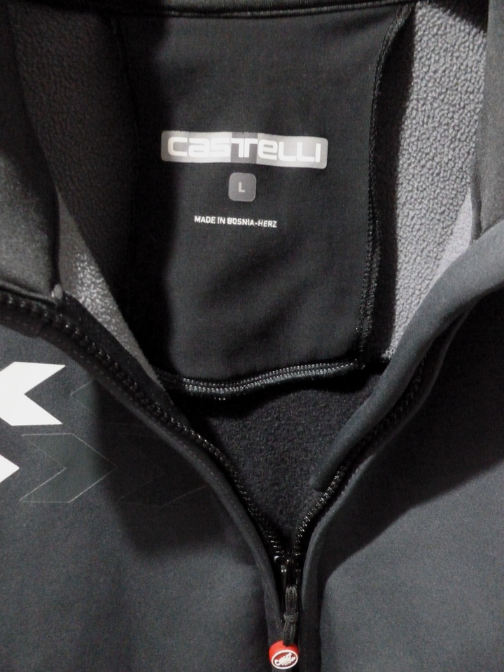 Mens CASTELLI GORE-TEX INFINIUM Soft Shell WINDSTOPPER Jacket . Large ...