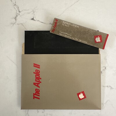 Apple II ProDOS Based System Utilities 5.25” Floppy Disk 1984 ...