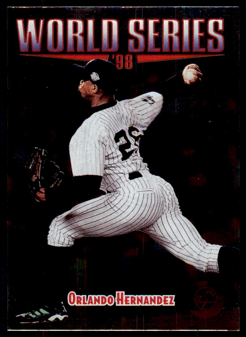 1999 Topps Baseball Card Orlando Hernandez Rookie New York Yankees #237 ...