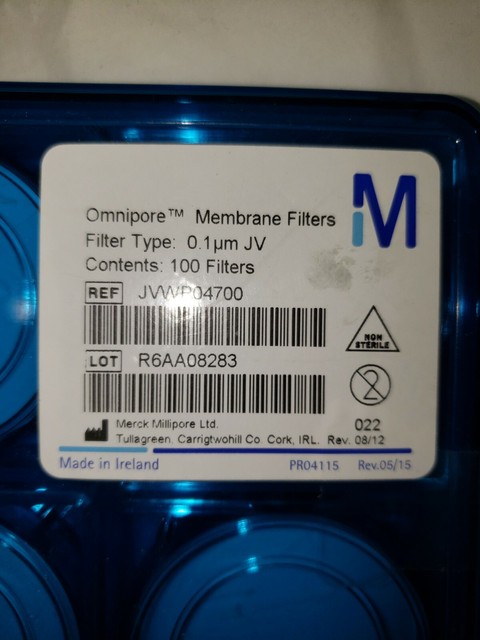 Millipore Jhwp04700 Omnipore Membrane Filter 0.45 Μm 75`pack for sale ...