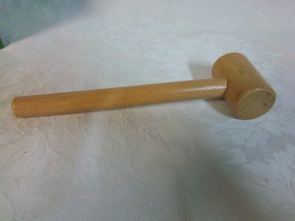 Ikea Wooden Peg Mallet 9x5x4" Colorful Fine Motor Skills Toy | eBay