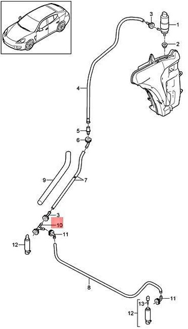 Genuine Porsche 911 T Turbo Gt2 Panamera T-piece 99762820700 for sale ...