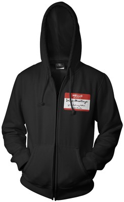 Princess Bride Hello My Name is Badge Adult Zip Hoodie | eBay