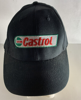 Castrol Logo Embroidered Adjustable Hat (Hit Wear 💯 Cotton) | eBay