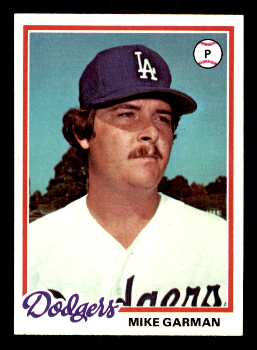 1978 Topps Baseball #417 Mike Garman EX *d5 | eBay