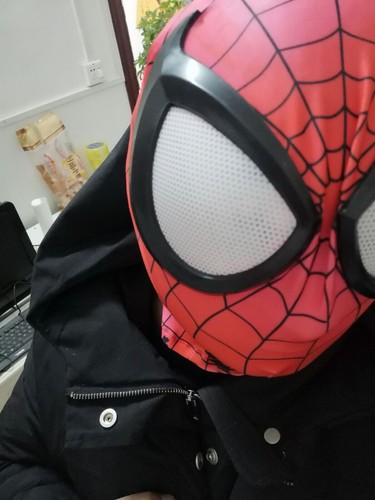 Ultimate Spider-Man Mask Spiderman Cosplay Masks Costume Lenses Props ...