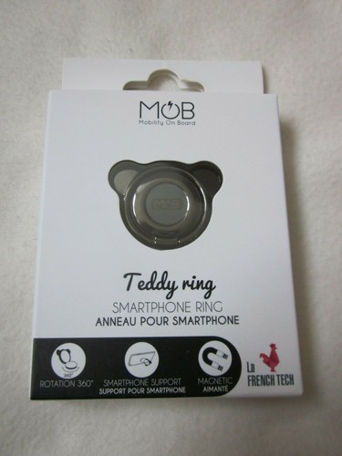 MOB Teddy Ring Smartphone Ring schwarz 3701045400912 | eBay.de