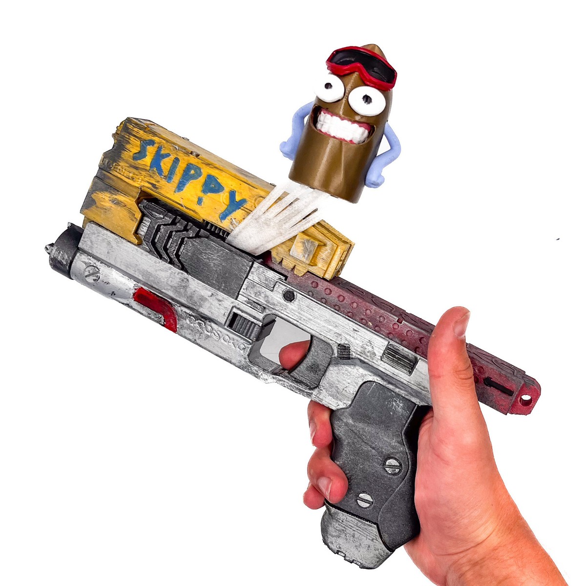 11 Scale Cyberpunk Revolver Gun Prop Cyberpunk Cyberpunk Cyberpunk