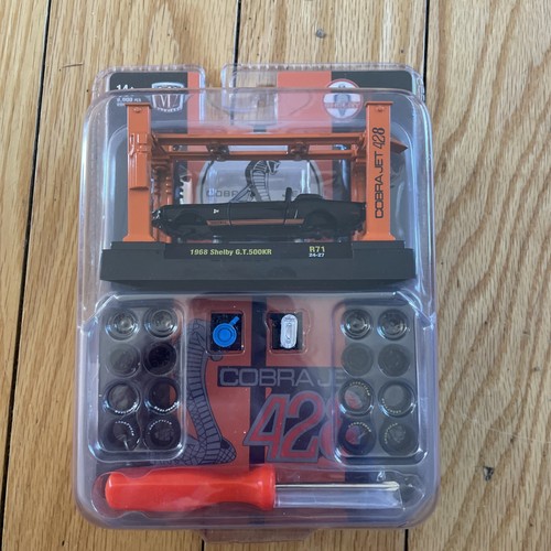 M2 MACHINES MODEL KIT R71 1968 SHELBY G.T.500KR BLACK COBRA JET 428 | eBay