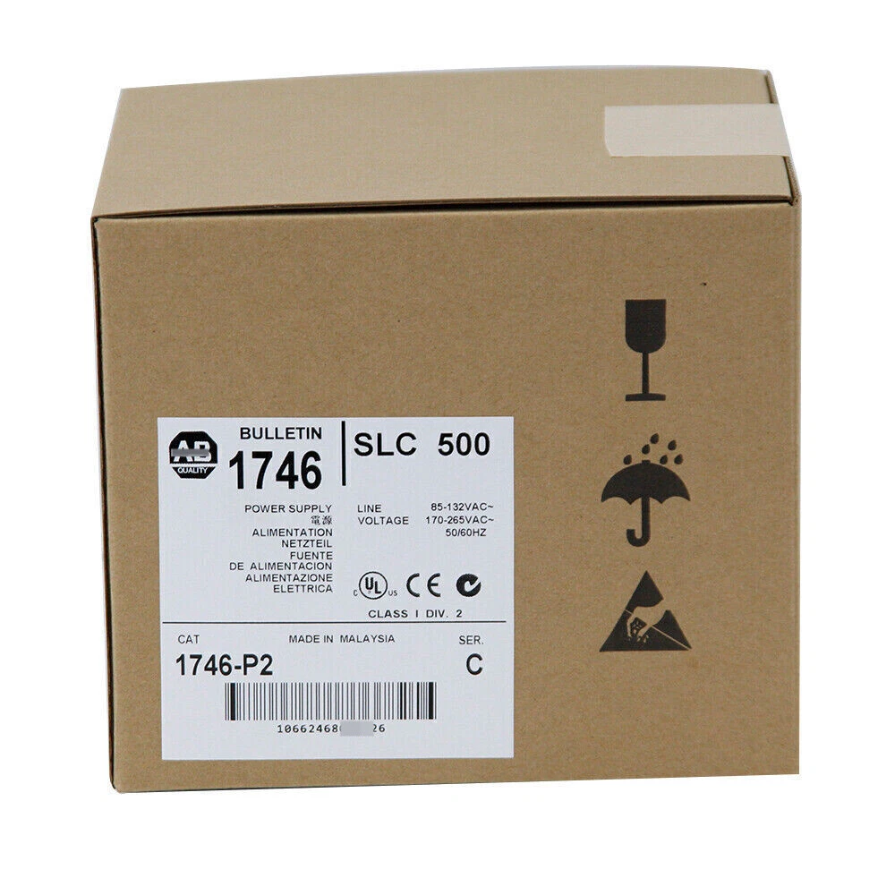 1746-P2 AB SER C SLC 500 Rack Mounting Power Supply Module 1746P2 Fast ...