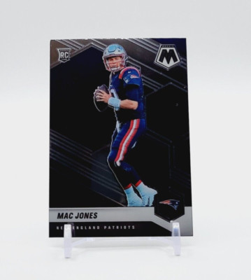 Mac Jones ROOKIE CARD 2021 Panini Mosaic #306 New England Patriots (RC ...