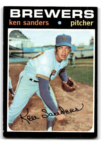 1971 Topps #116 Ken Sanders | eBay