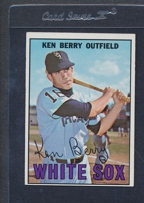 1967 Topps #067 Ken Berry White Sox EX *839 | eBay