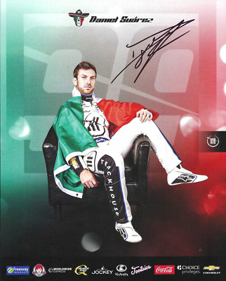 SIGNED 2024 DANIEL SUAREZ "TRACK HOUSE RACING"#99 NASCAR CUP SERIES B/B ...