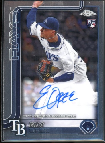 2025 Topps Chrome #RA-EO Eric Orze Rookie Autographs | eBay