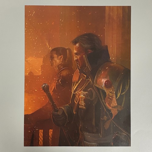Inquisitore Gregor Eisenhorn Malleus Arte Immagine Poster Warhammer 40. ...