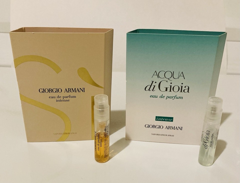 Giorgio Armani My Way Edp, Parfum, Nectar, Si Edp, Acqua di Gioia 1.2ml ...