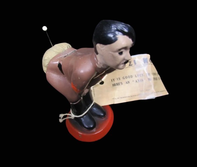 Rare 1941 "Hotzi Notzi" Adolf Hitler Pin Cushion + Original Label | eBay